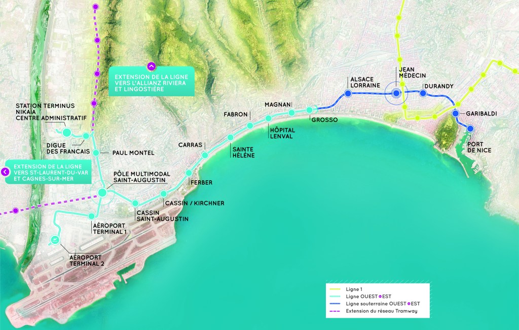 Nice Tramway: Ligne 2 | Roger Farnworth