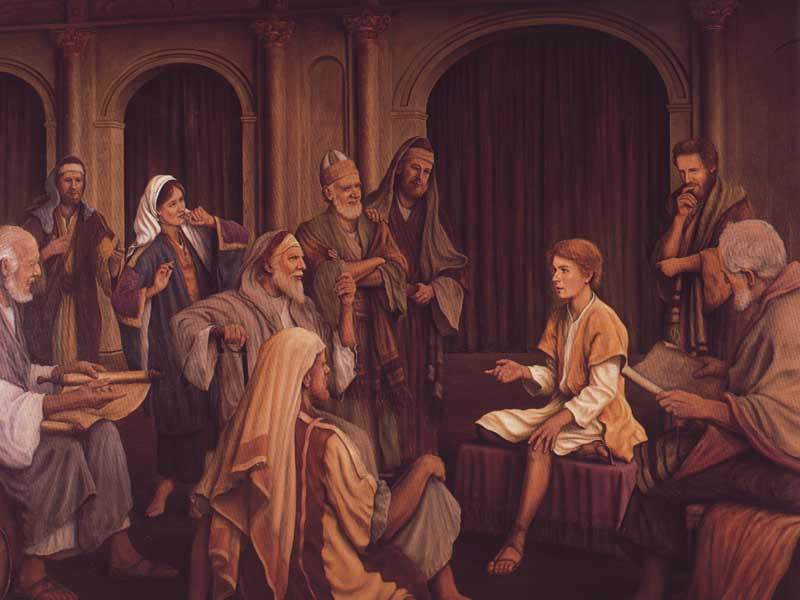 Jesus in the Temple (Luke 2: 41-52 & 1 Samuel 2: 18-20, 26) | Roger ...