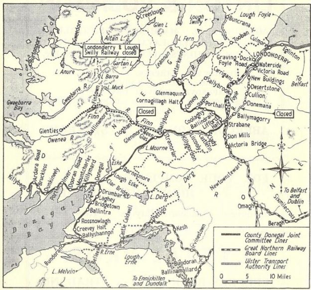 Co. Donegal Railways, Ireland – Part 1 – The Glenties Branch ...