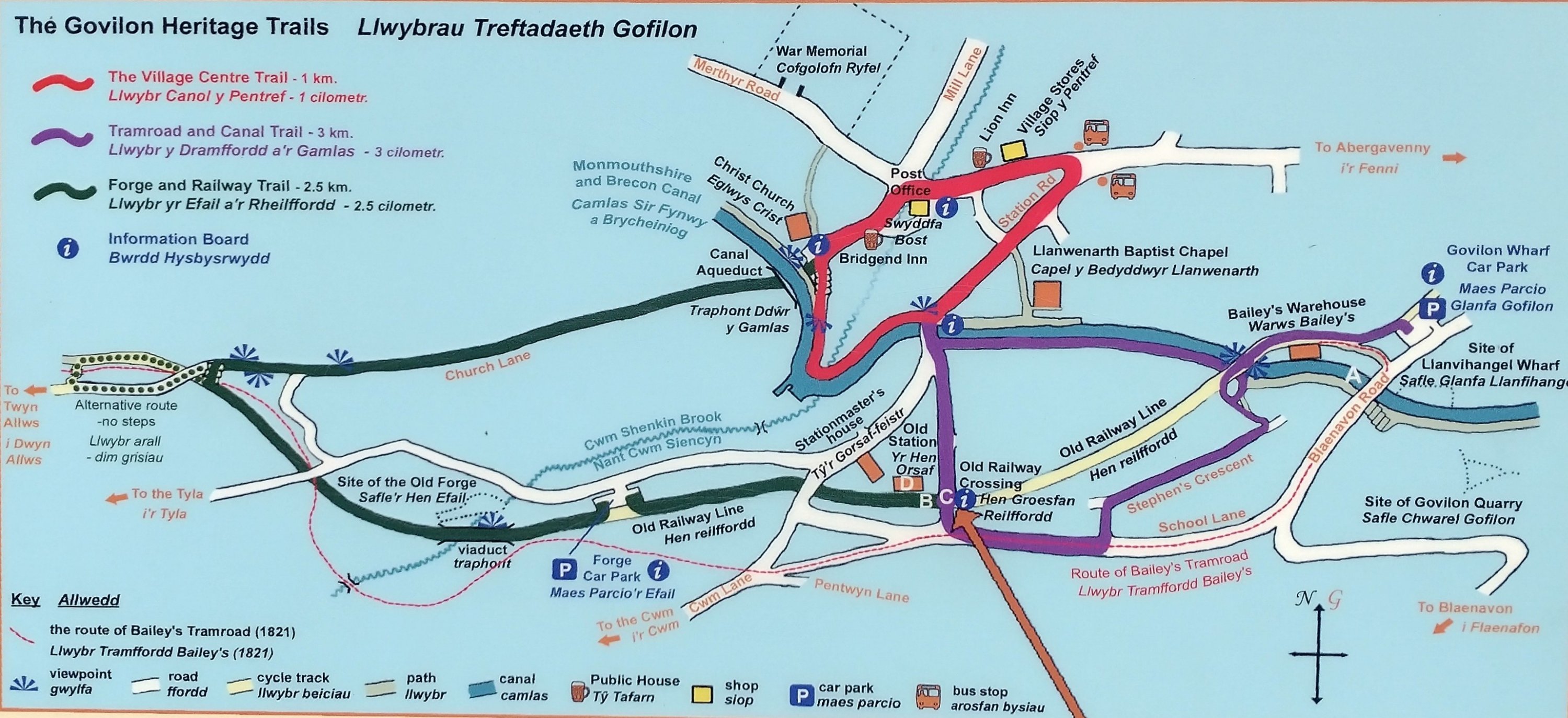 Bailey’s Tramroad Part 1, the Monmouthshire and Brecon Canal and an ...