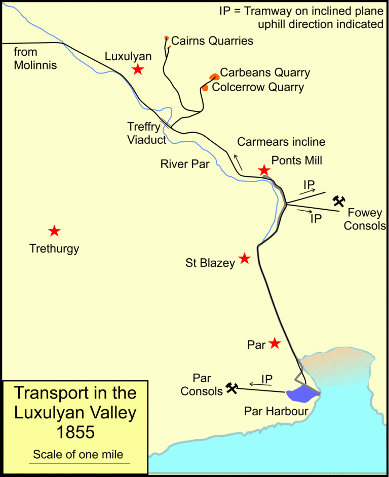 The Cornwall Minerals Railway – Part 2 – Par, its Harbour and St ...