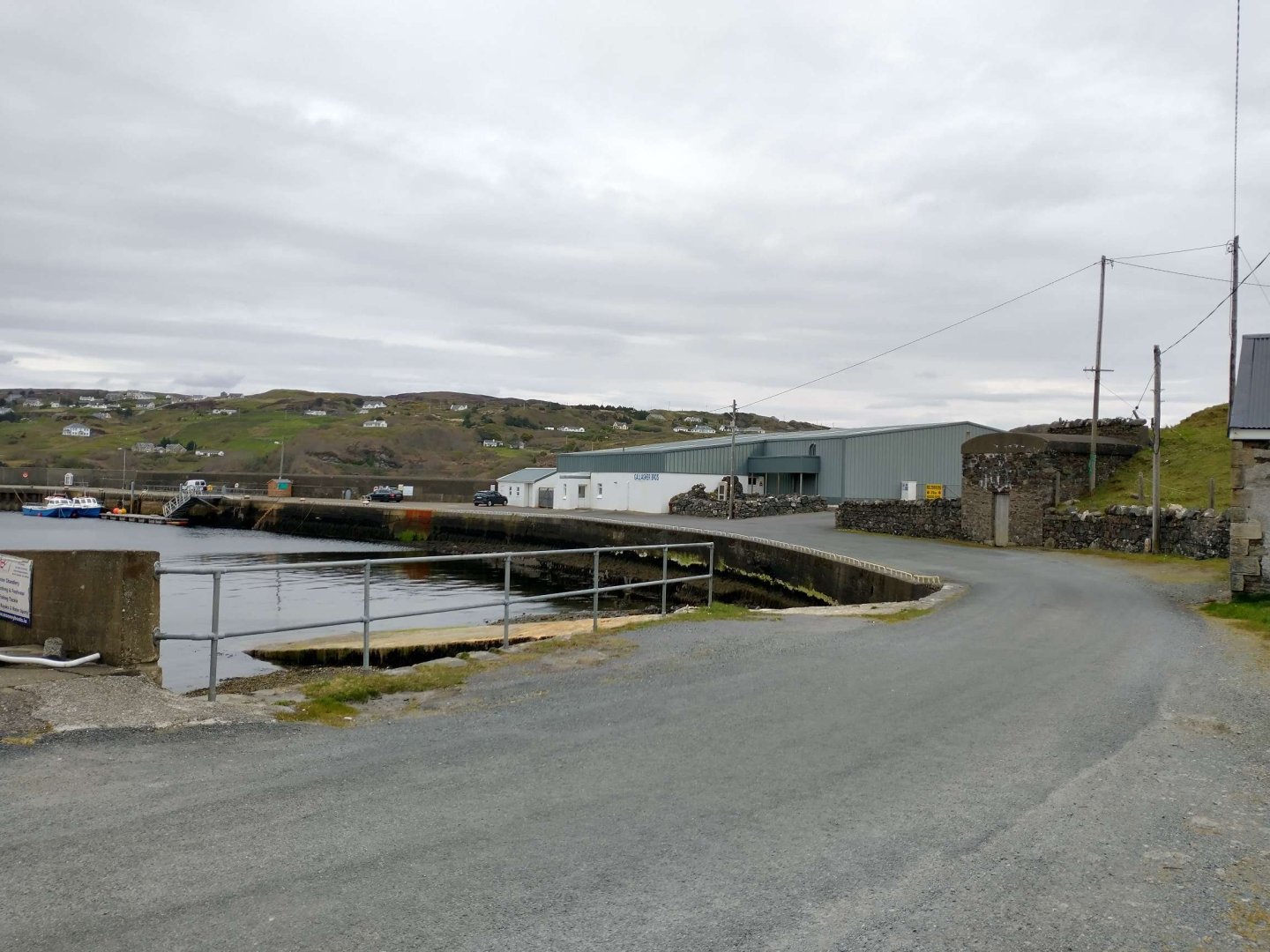 Teelin Bay, Teelin Pier and Co. Donegal Railways | Roger Farnworth