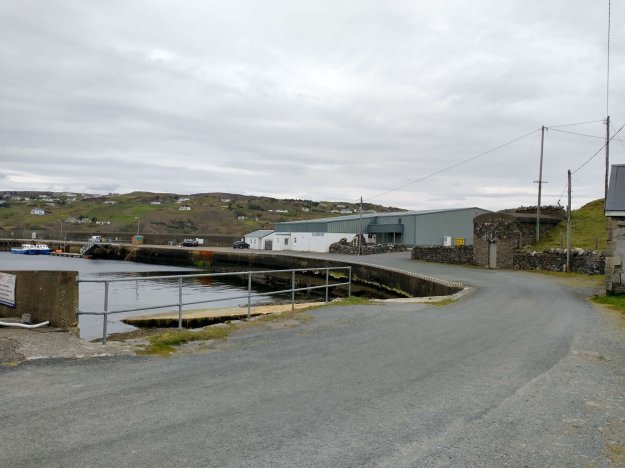 Teelin Bay, Teelin Pier and Co. Donegal Railways | Roger Farnworth
