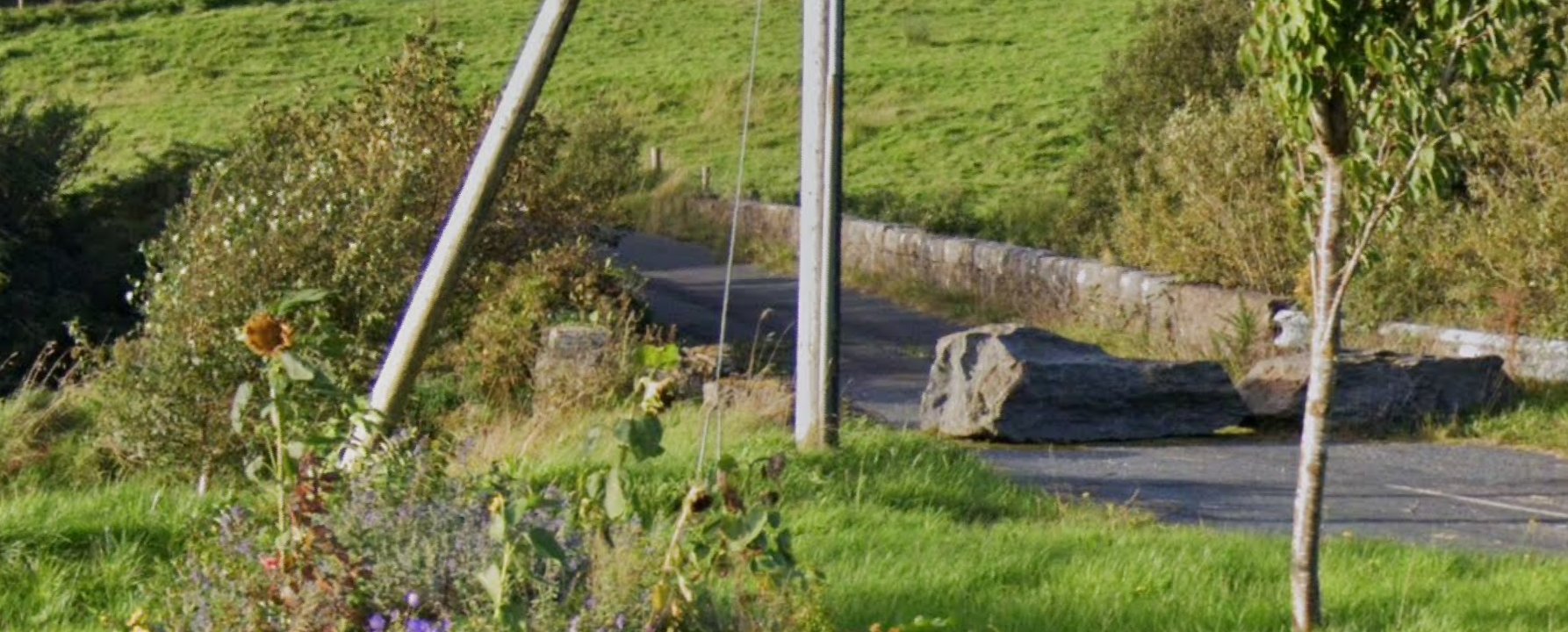 Teelin Bay, Teelin Pier and Co. Donegal Railways | Roger Farnworth