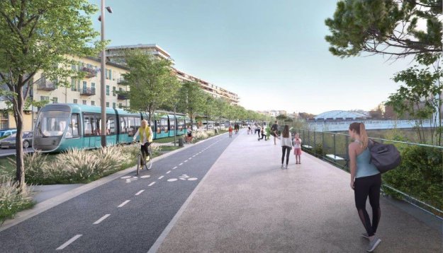 The Modern Tram Network in Nice 2023 | Roger Farnworth