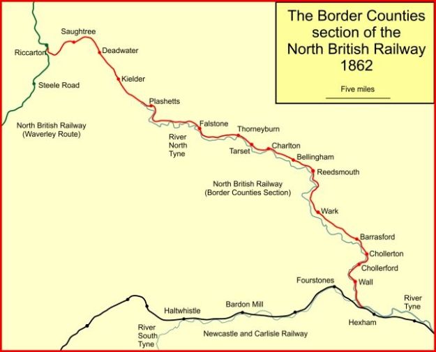 The Border Counties Railway – Part 1 – Hexham to Chollerton | Roger ...