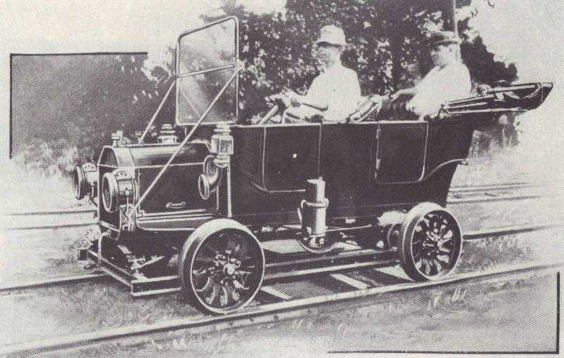 Early Small Petrol-Powered Rail Inspection Cars | Roger Farnworth