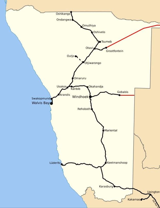 The Railways of Namibia (the former South West Africa) – Part 1 ...